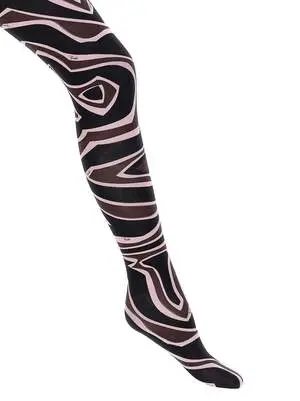Emilio Pucci Printed Socks Hosiery For Women
