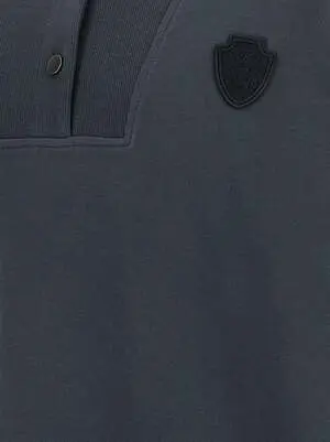 Brunello Cucinelli Smooth' Sweatshirt - Blue