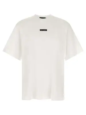 Dolce & Gabbana Logo Patch T-shirt - White
