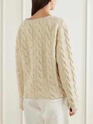 B Sides Cable-knit Wool Sweater