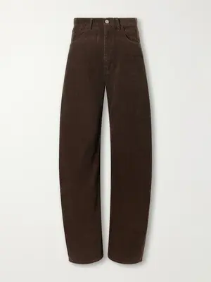SSSTEIN Cotton-corduroy Wide-leg Pants
