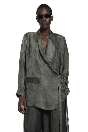 UMA WANG Khloe Jacket - Green
