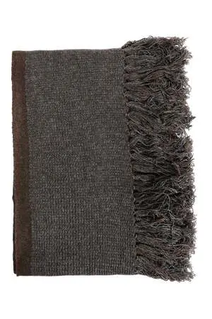ZIGGY CHEN Single Crochet Scarf - Green