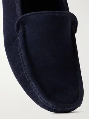 Mr P. Suede Slippers