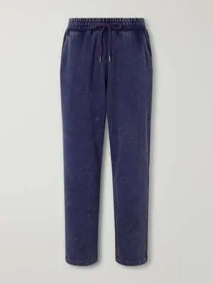 FRIZMWORKS Tapered Cotton-blend Jersey Sweatpants