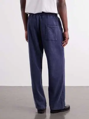 FRIZMWORKS Tapered Cotton-blend Jersey Sweatpants