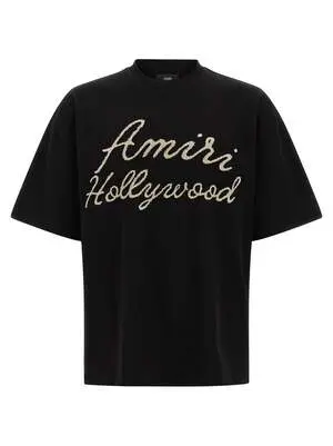 Amiri Hollywood' T-shirt - Black