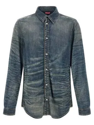 DIESEL® D-synar-fsj4' Shirt - Blue