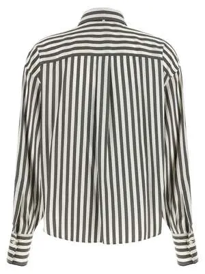 Brunello Cucinelli Shirt With Scarf