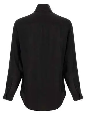 Yohji Yamamoto Stole Collar Shirt