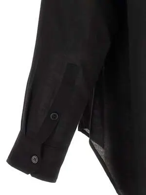 Yohji Yamamoto Stole Collar Shirt