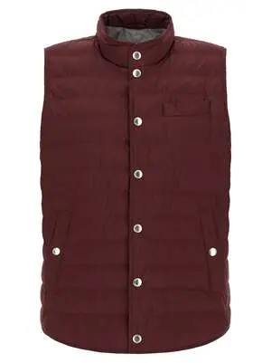 Brunello Cucinelli Techno Fabric Vest - Multicolor