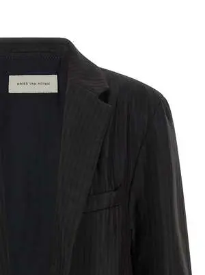 Dries Van Noten Blursy' Blazer - Brown