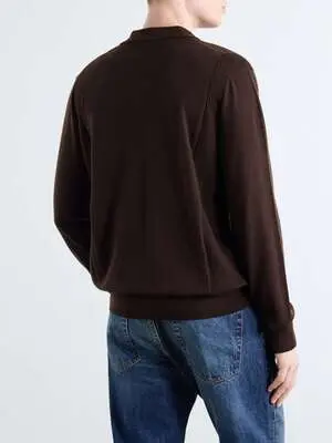 Altea Virgin Wool Polo Sweater