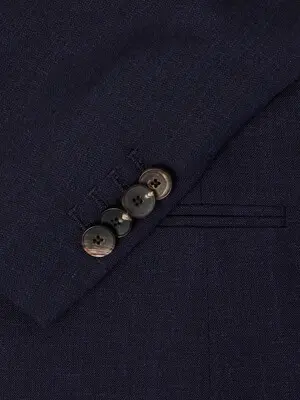 Mr P. Wool, Silk And Linen-blend Suit Jacket