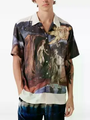 ENDLESS JOY Minotaurmachia Border Short-sleeve Shirt