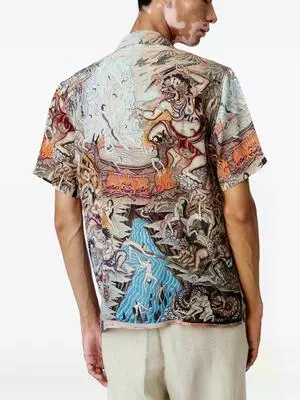 ENDLESS JOY Atma Penangsaransilk-crepe Shirt