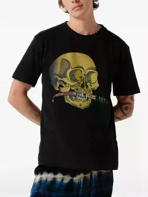 ENDLESS JOY Skull Graphic-print Cotton T-shirt