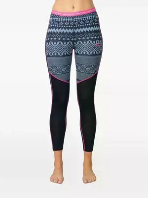 Kari Traa Live Patterned Leggins - Blue