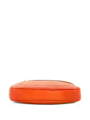Gucci Aphrodite Leather Mini Shoulder Bag - Orange