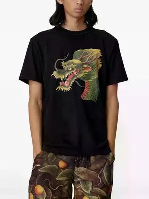 ENDLESS JOY Monkey Dragon Graphic-print T-shirt