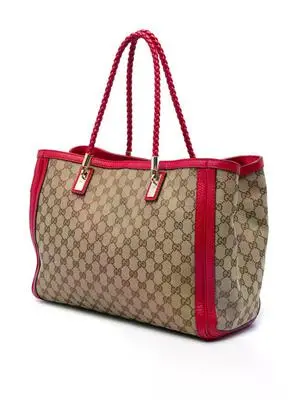 Gucci 2016-2026 Gg Canvas Bella Tote Bag