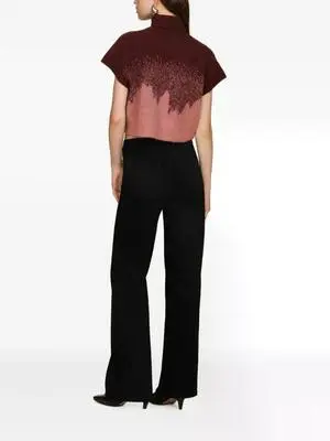 AMUR Harper Ombré Sweater - Pink