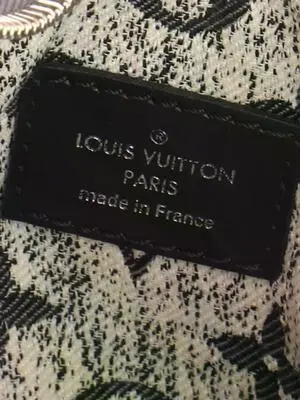 LOUIS VUITTON Loop Handbag Monogram Jacquard Denim Hobo Bag - Grey