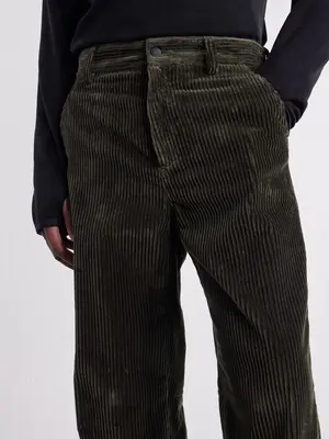 Moncler Straight-leg Cotton-blend Corduroy Trousers