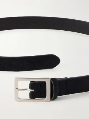 NEIGHBORHOOD 3cm Calf Hair Belt