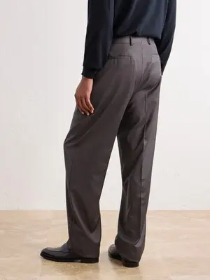 Brioni Capri Wool-gabardine Trousers