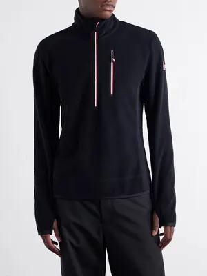 Moncler Polar Fleece Half-zip Ski Mid-layer