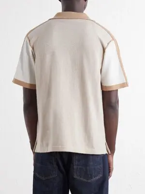 GOD'S TRUE CASHMERE Logo-embroidered Cashmere Polo Shirt