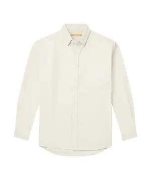FRIZMWORKS Cotton-corduroy Shirt - Ecru