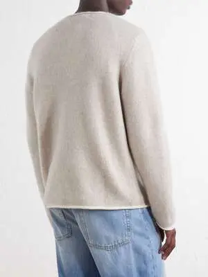 GOD'S TRUE CASHMERE Bouclé Cashmere Sweater - Beige