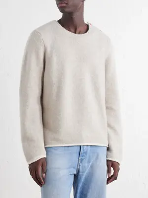 GOD'S TRUE CASHMERE Bouclé Cashmere Sweater
