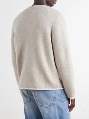 GOD'S TRUE CASHMERE Bouclé Cashmere Sweater