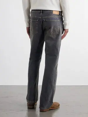 JEANERICA Arrow Straight-leg Jeans - Gray