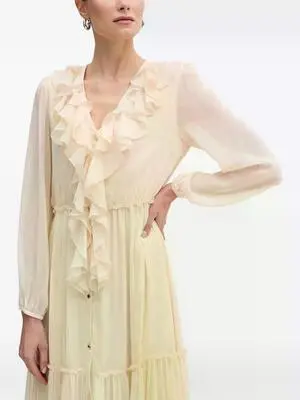 MORGAN Ruffled Tiered Midi Dress