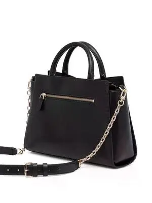 MORGAN Tweed Logo-plaque Tote Bag