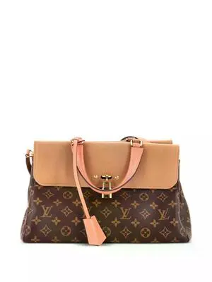 LOUIS VUITTON Venus Handbag Monogram Canvas And Leather Satchel - Neutrals