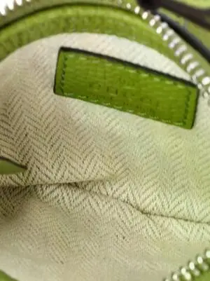Gucci B Leather Nano Crossbody Bag - Green
