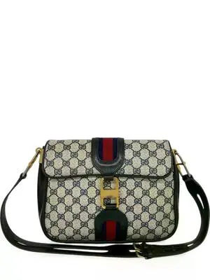 Gucci 20th Century Gg Supreme Web Crossbody Bag - Neutrals
