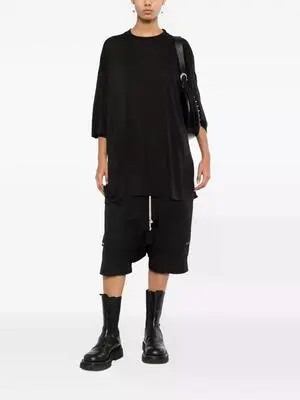 Rick Owens Oversized Crew-neck T-shirt Black
