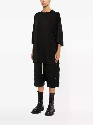 Rick Owens Oversized Crew-neck T-shirt - Black