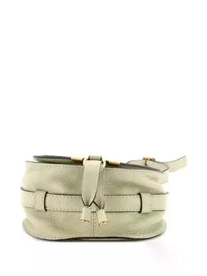 Chloé Marcie Leather Mini Crossbody Bag - Green