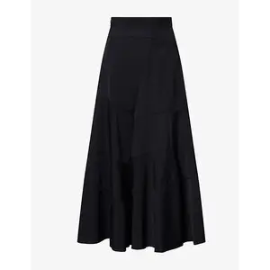 Junya Watanabe Wide-leg Ankle-crop Wool Trousers - Black