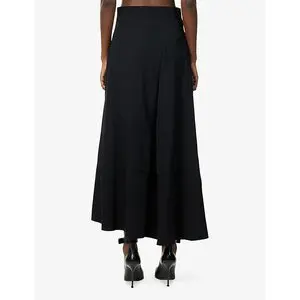 Junya Watanabe Wide-leg Ankle-crop Wool Trousers