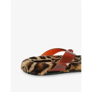 Kurt Geiger Eagle Woven Flip-flops