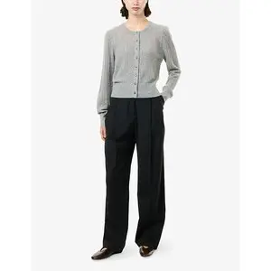 Paige Eudora Round-neck Cashmere Cardigan